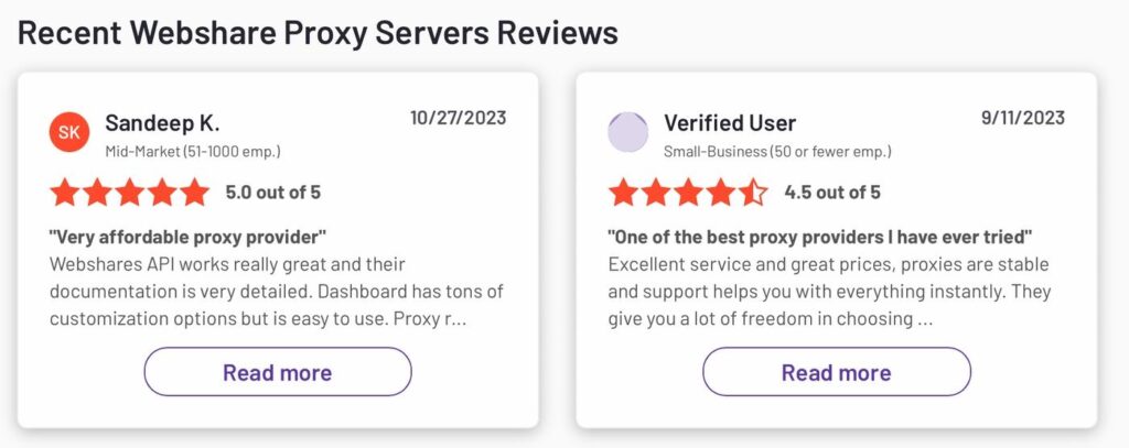 Webshare Proxy Provider Review: Free and Premium Proxy Options